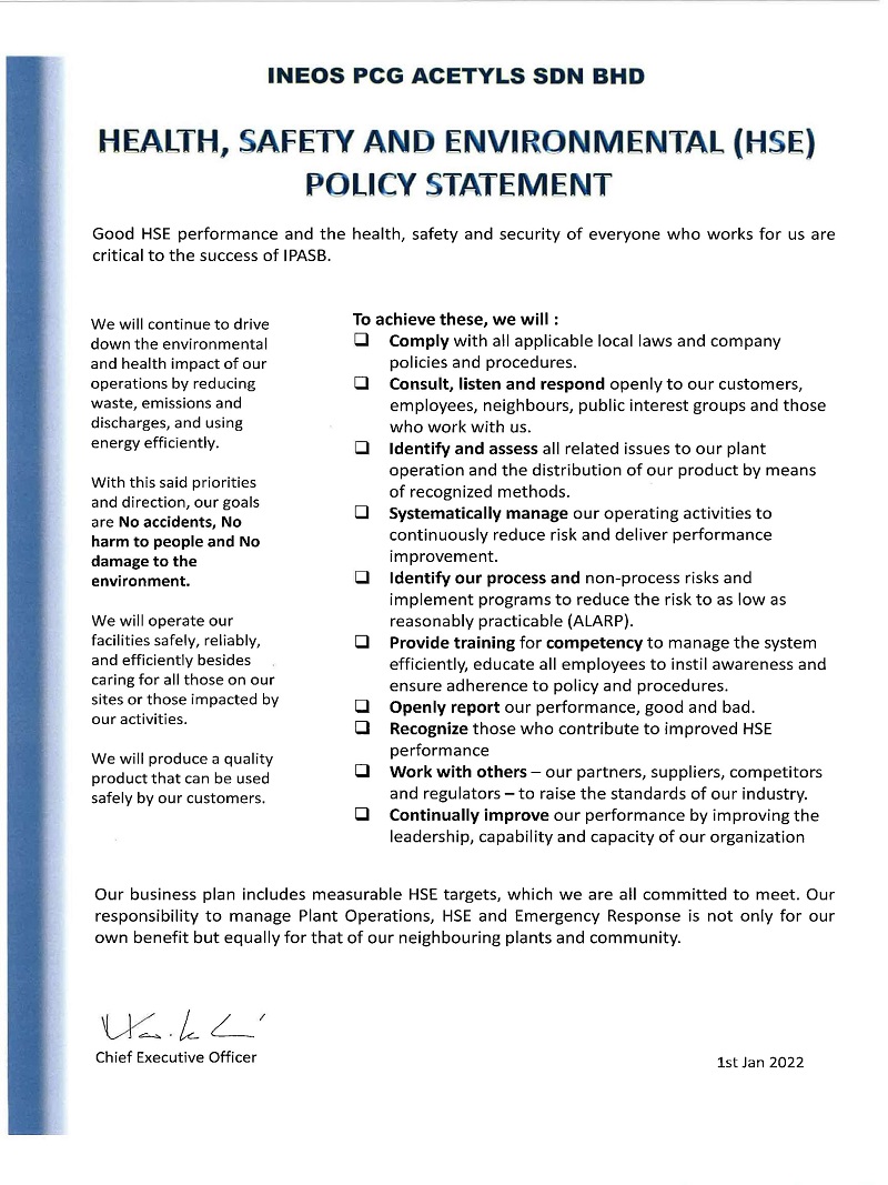 HSSE Policy
